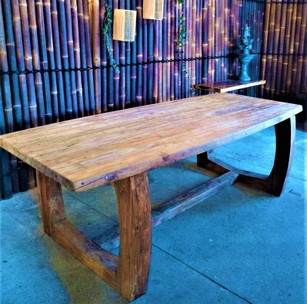 Table en Teck Design ARCH 290x110 cm